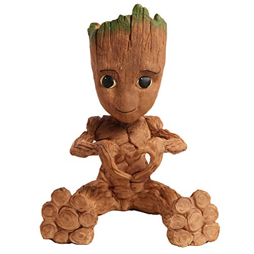 Amazon.com : Guardians of The Galaxy Baby Groot Heart Hands Planter ...