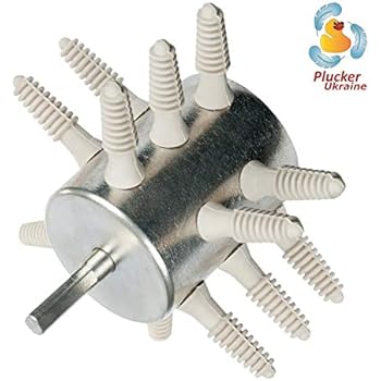 Amazon.com : Chicken Plucker, Poultry Feather Plucker, 24 Fingers ...
