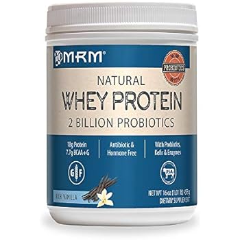 Amazon.com: MRM All Natural Whey Protein Powder - 1 lbs - Rich Vanilla ...
