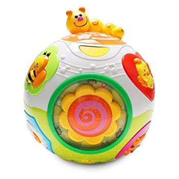 Amazon.com: VTech Move and Crawl Ball, Orange: Toys & Games