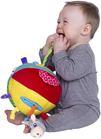 Nuby Squeak Rattle N' Roll Plush Interactive Toy | Pricepulse