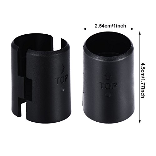 Canomo 1 Inch Diameter Post Wire Shelf Lock Clips Plastic Shelving ...