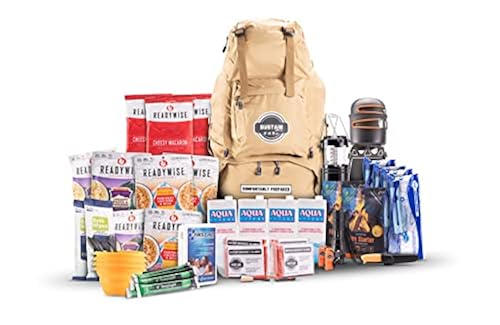 Sustain Supply Emergency Survival Kit & Backpack, 4 Person, 72 Hours ...