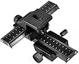 Amazon.com : Cowboystudio Macro Focusing Rail Set with 4 Way, Fine ...