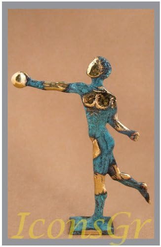 Amazon.com: Ancient Greek Bronze Museum Statue Replica of Shot Put (393 ...