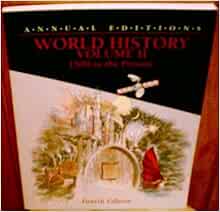 World History: 1500 To the Present (Annual Editions): McComb ...