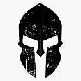 Amazon.com - Spartan helmet/Spartan helmet Sticker Bumper Sticker Vinyl ...