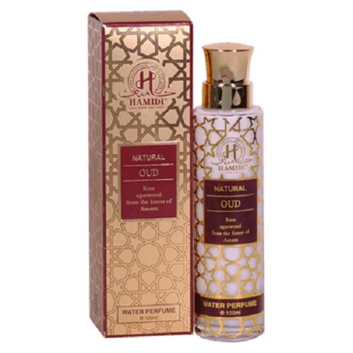 Amazon.com : Hamidi Natural Oud Water Perfume Spray 100 ml/ 3.4 oz ...