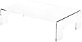 Amazon.com: Plymor Clear Acrylic Display Riser with Tray Handles, 4" H ...
