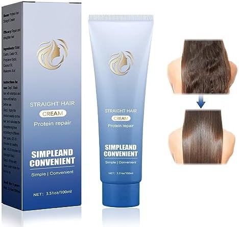 Protein Hair Straightening Cream, KASTWAVE, Silk and Gloss Hair ...