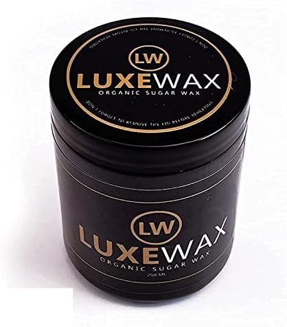 LUXEWAX Sugar Wax Kit - 100% natural hot / cold hair removal sugar ...