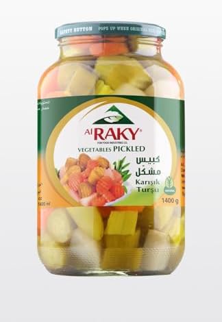 Al Raky Pickled Vegetables 1400 g price in Saudi Arabia | Amazon Saudi ...