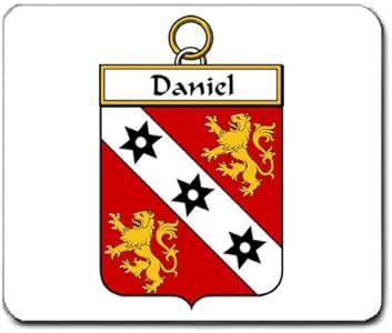 Amazon.com : Daniel Family Crest Coat of Arms Mouse Pad : Office Products