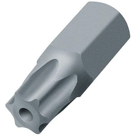 T30 6 Lobe Pin ¼" Hex Insert Security Bit: Amazon.co.uk: DIY & Tools