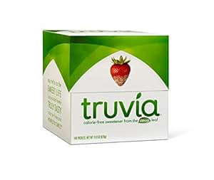 Amazon.com : Truvia Natural Sweetener, 140 Packets : Sugar Substitute ...
