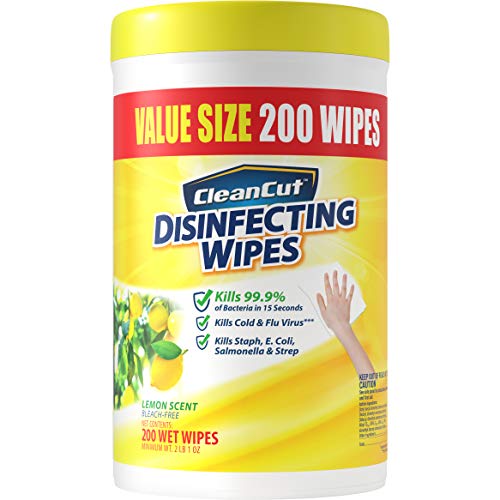 Disinfecting Wipes by Clean Cut, 2 Fresh 1 Lemon Variety Pack, 600 ...
