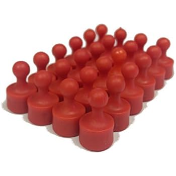 Amazon.com : 24 Pawn Magnetic Push Pins - Perfect Fridge Magnets ...