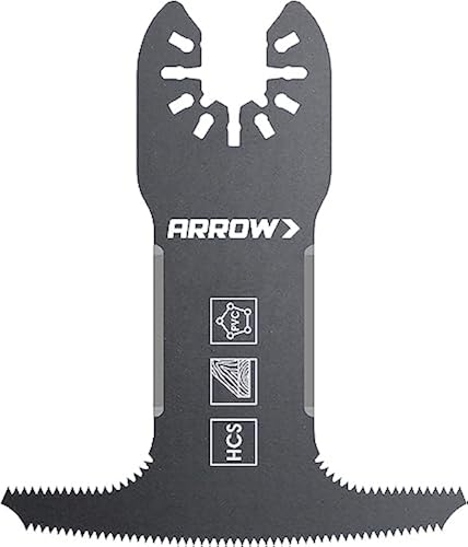 Arrow OSC109-1, 4-IN-1 Drywall Oscillating Tool Blade for Electrical ...