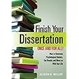 Amazon.com: Finish Your Dissertation Once and for All!: How to Overcome ...