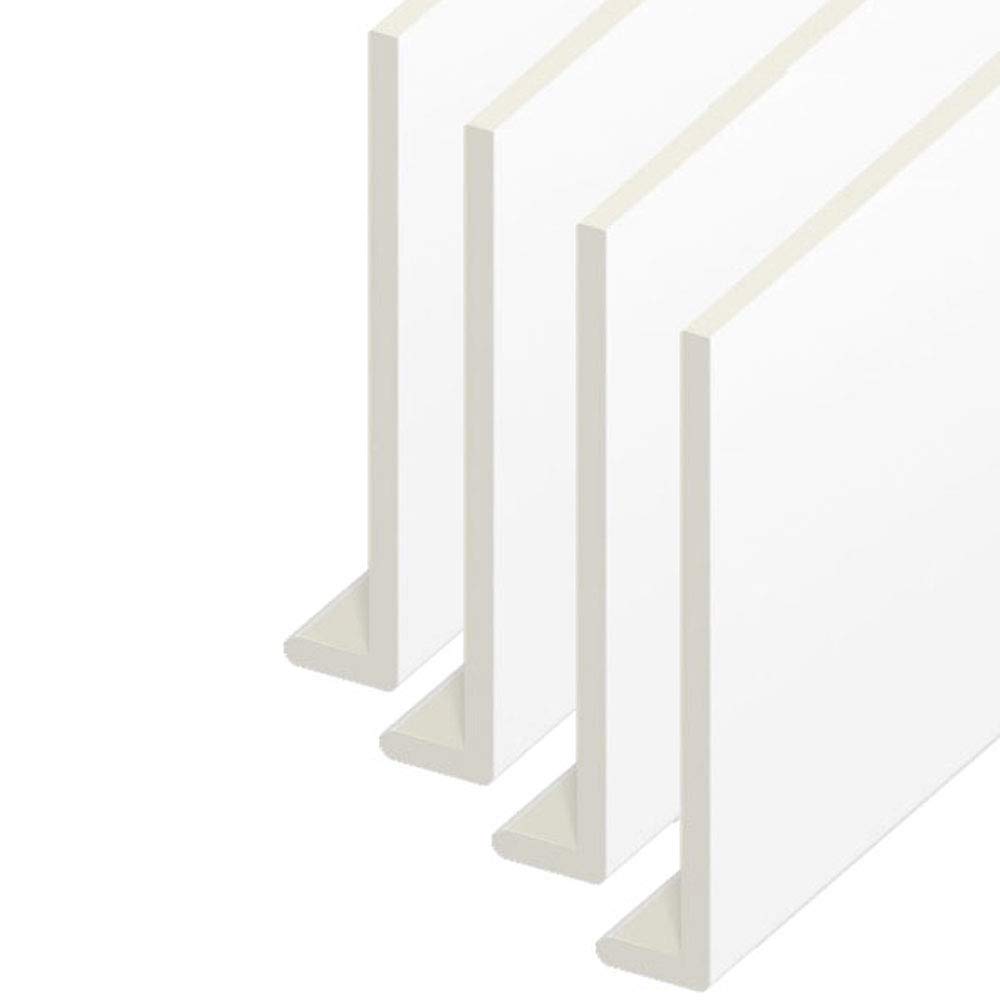 5 Metre x 225mm Wide uPVC Fascia Cover Capping Board - 9mm Thick - Free ...