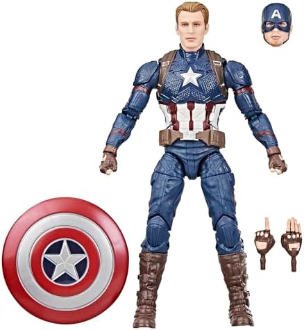 Avengers Marvel Legends Series Captain America, Endgame Collectible 6 ...