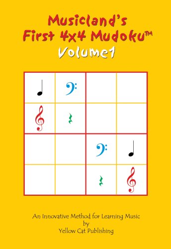 Musicland's First 4 X 4 Mudoku Vol. 1: Music Sudoku Games For All Ages ...