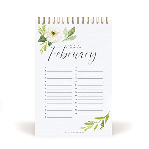 Bliss Collections Perpetual Calendar, Important Dates to Remember ...