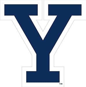 YALE UNIVERSITY Decal - DECAL A YALE-Y - 4" x 4" - Sporting Goods ...