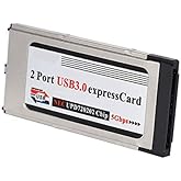Amazon.com: Jkjhbhged High-Speed Dual 2 Port USB 3.0 Express Card 34mm ...