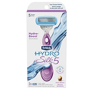 Amazon.com: Schick Hydro Silk Razor for Women With 2 Moisturizing Blade ...