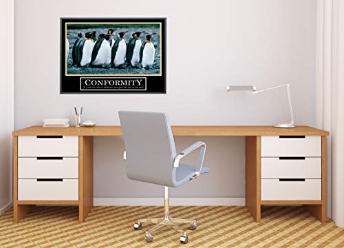GREAT ART Conformity Poster - Original Barney Stinson Wallpaper- 23,3 X ...