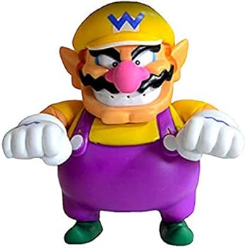 Amazon.com: World of Nintendo 91445 4" Waluigi with Coin Action Figure ...