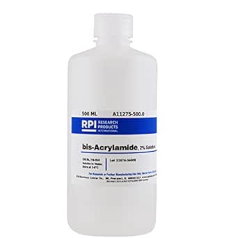 bis-Acrylamide, 2% Solution, 500 Milliliters: Amazon.com: Industrial ...