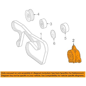 Amazon.com: MERCEDES-BENZ 2722000270 GENUINE OEM TENSIONER: Automotive