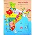 Buy Kinder Creative India Map, Brown Online at Low Prices in India ...