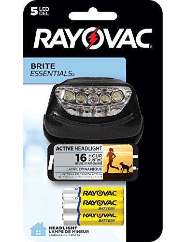 Rayovac Value Bright 14-Lumen 5 LED Headlight with Batteries ...