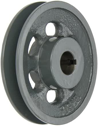 Gates BK50 Light Duty Spoke Sheaves, BK Type, 4.75" OD, 1 Groove, 7/8 ...