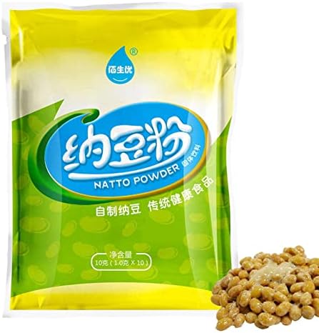 Natto Fermentation Powder,0.35oz Roasted Soybean Powder - Traditional ...