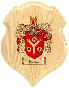 Amazon.com: Harrod Coat of Arms Plaque / Family Crest Plaque ...