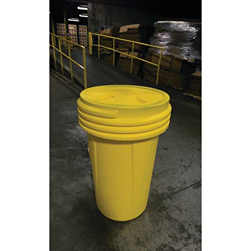 Eagle 55 Gallon Lab Pack Plastic Barrel Drum With Over Pack Screw Lid ...