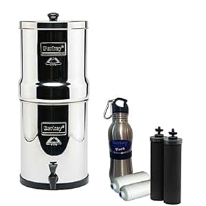 Amazon.com: Royal Berkey Water Filter 3 Gallon System Bundle: 2 Black ...