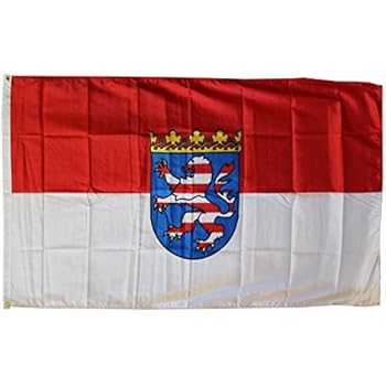 Amazon.com : Quality 3'x5' HESSEN FLAG of HESSE, Bundeslnder German ...