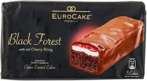 Euro Cake Premium Black Forest Choco Coated Cakes, 150 gm price in ...