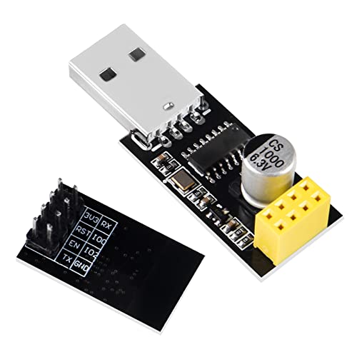 Diitao ESP01 Programmer Adapter,WiFi Developent Board Module UART GPIO0 ...