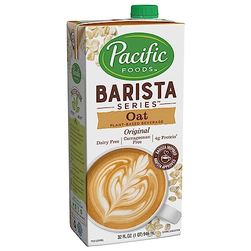 Pacific Foods Barista Series Original Oat Milk, Plant Based Milk, 32 oz ...