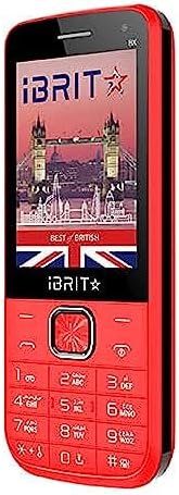 iBRIT 2.4 inch Dual SIM Mobile Phone - Red price in Egypt | Amazon ...