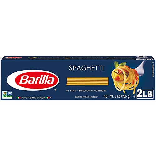 Amazon.com : Barilla Spaghetti Pasta, 32 oz : Grocery & Gourmet Food