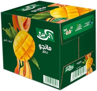 Al Rabie Mango Nectar 6×1 Liter price in Saudi Arabia | Amazon Saudi ...