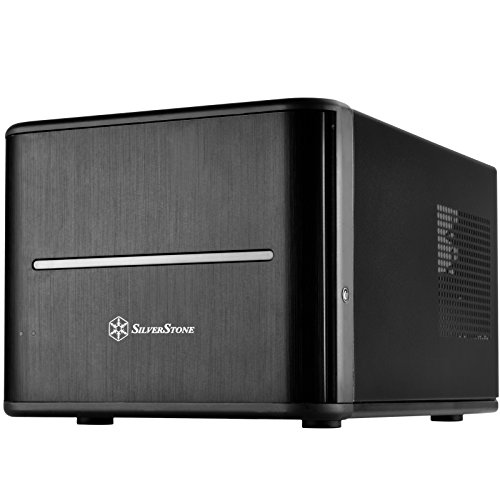 SilverStone Technology Silverstone CS280 Premium Mini-ITX NAS con ocho bahías intercambiab