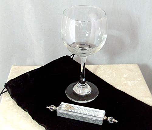 Amazon.com: Jewish Wedding Glass Kit - Wine Glass, Satin Bag, Shards ...